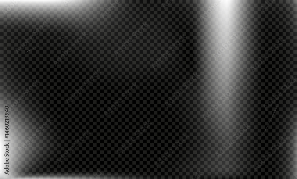 Retro film texture. Overlay effect, realistic vector template. Retro ...