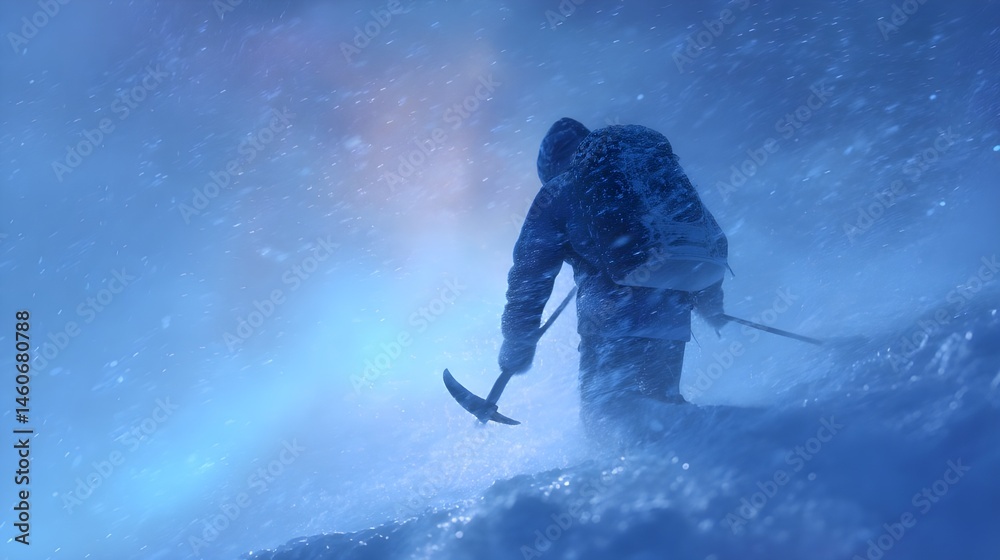 Arctic survivalist trekking through blizzards, braving the cold to ...