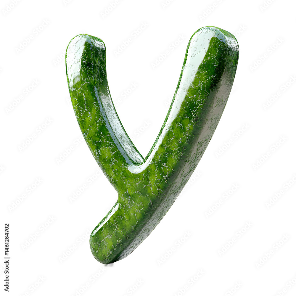 Simple green checkmark icon on isolated background, essential UI ...