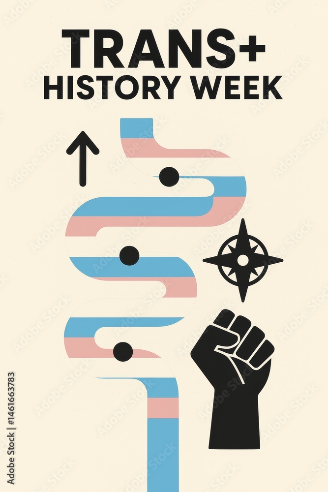 Celebrating Trans+ History Week with vibrant designs and powerful ...