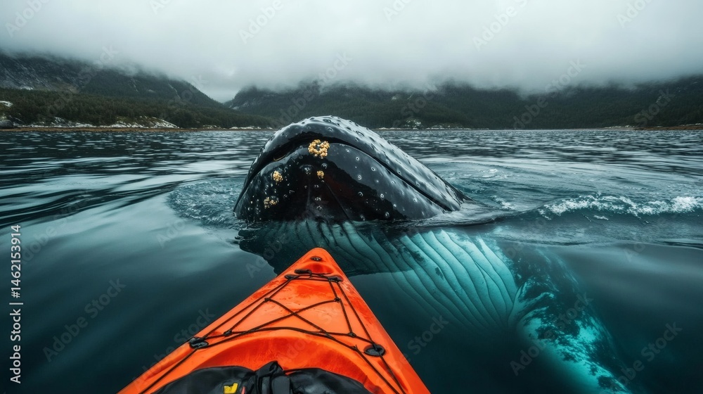 Kayaking adventure with humpback whale watching tour in alaska ocean ...
