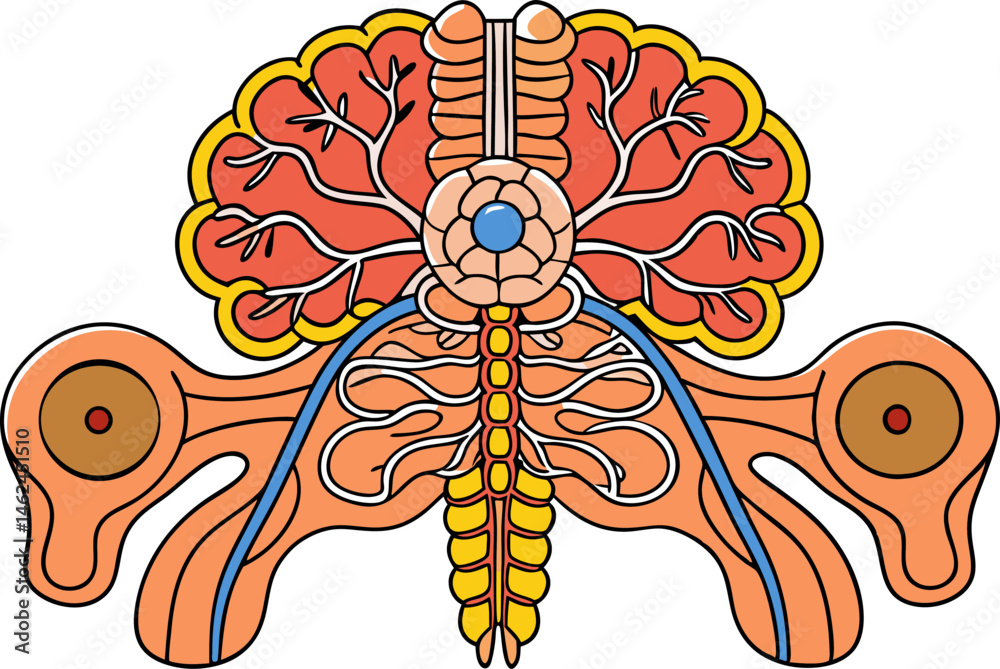 tracing the spinothalamic tract, showing how pain and temperature ...