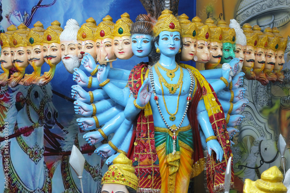 Krishna Shows Divine Universal Form to Arjuna. Bhagavad Gita ...