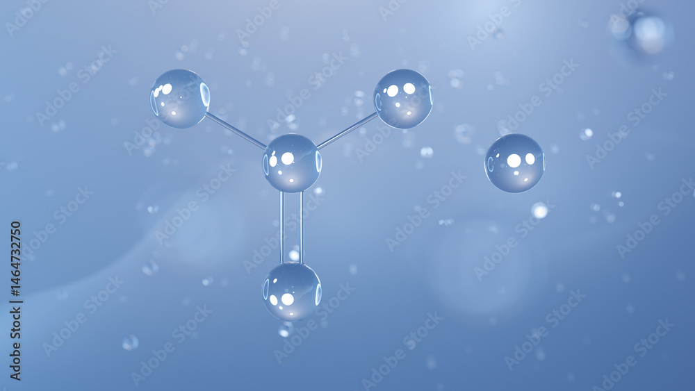 sodium nitrate molecular structure, 3d model molecule, e251 structural ...