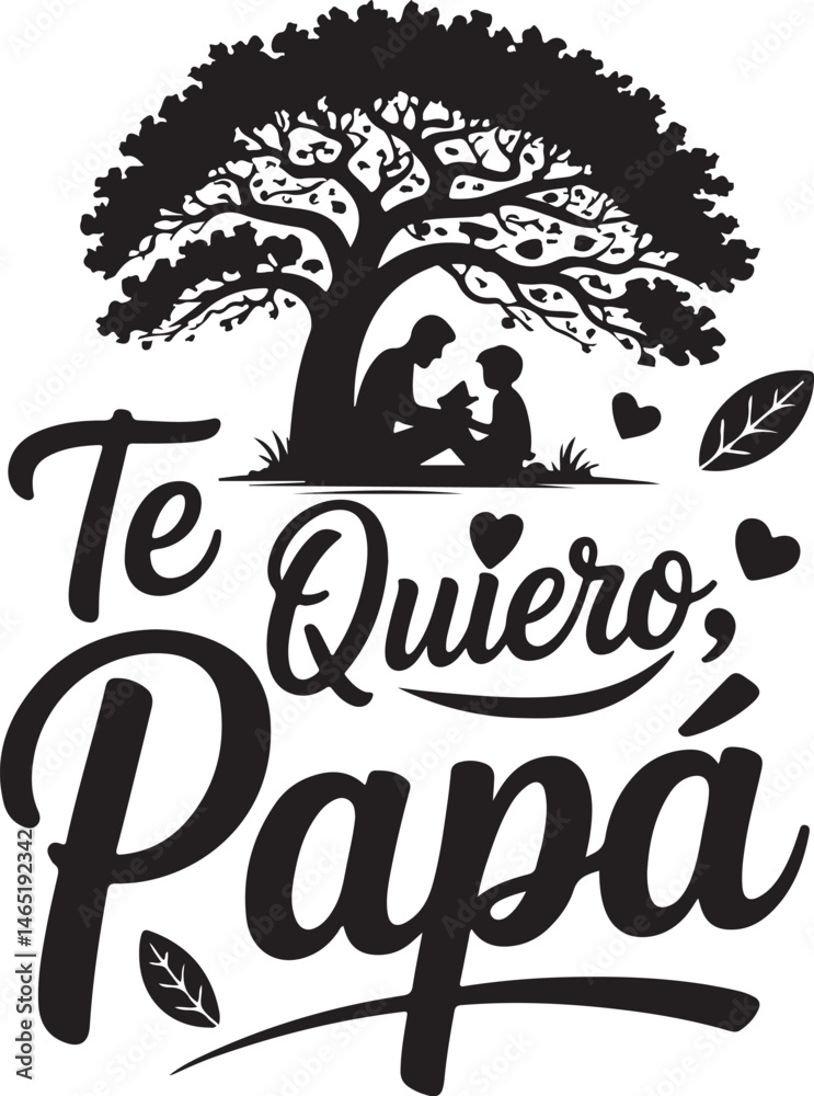 Feliz dia del padre, Happy fathers day in Spanish Te Quiero Papa ...