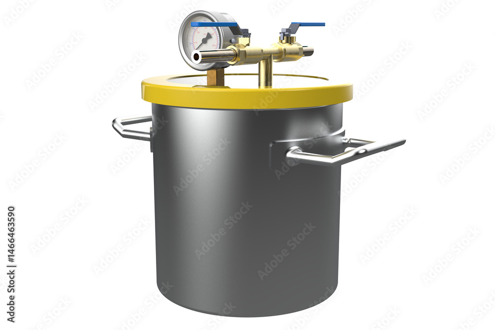 Compact Vacuum Chamber Stainless Steel with Transparent Top, Pressure ...
