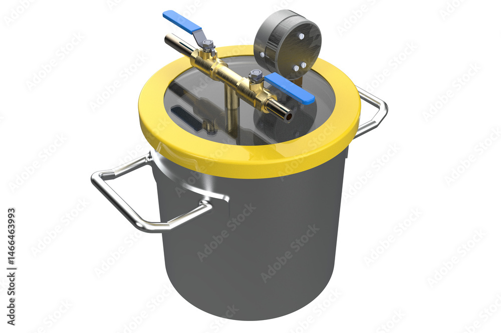 Compact Vacuum Chamber Stainless Steel with Transparent Top, Pressure ...