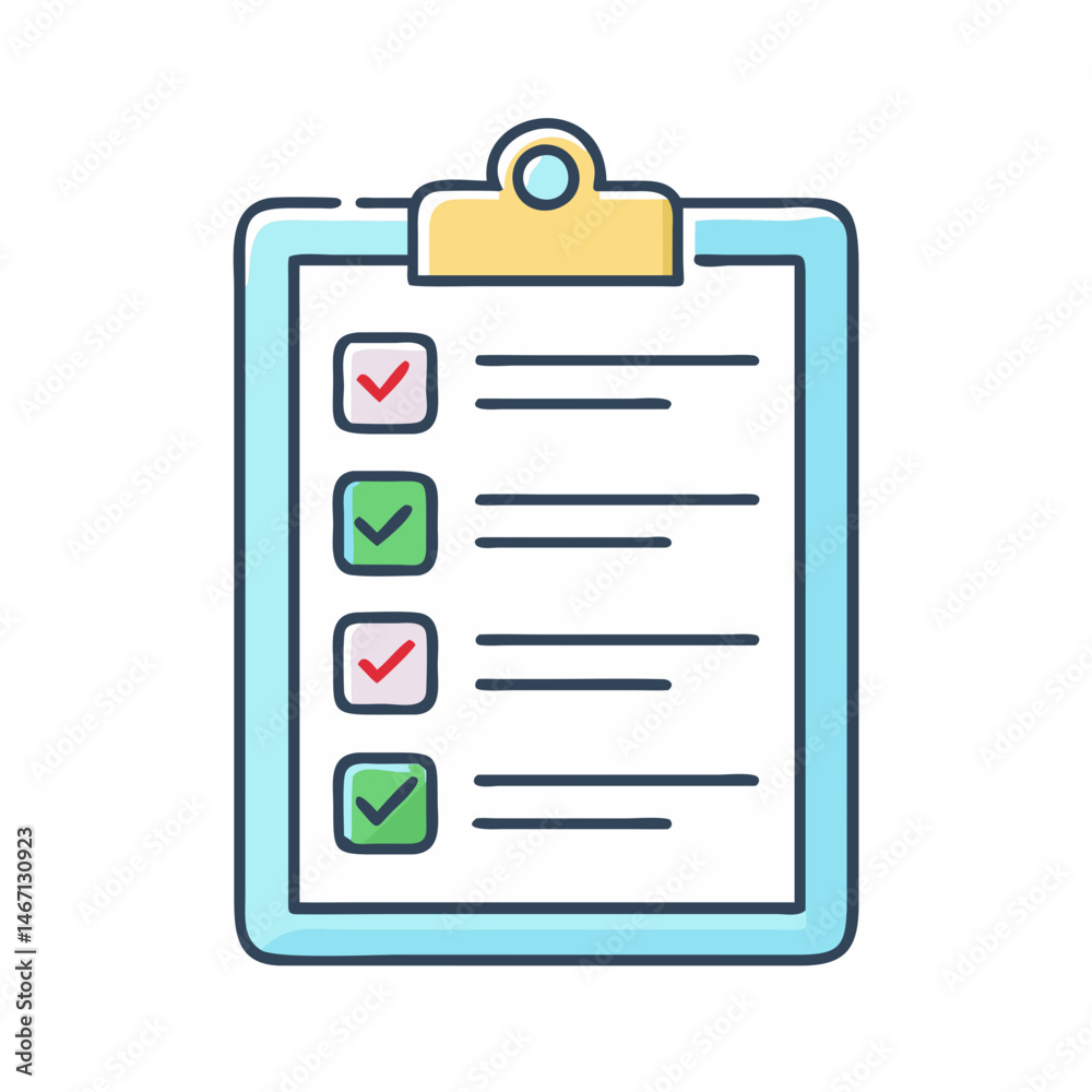 Checklist clipboard task list to do list check marks planning ...