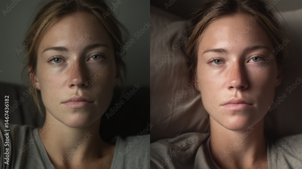 Stock-Foto „Myasthenia Gravis Awareness Month. Image showing the same ...