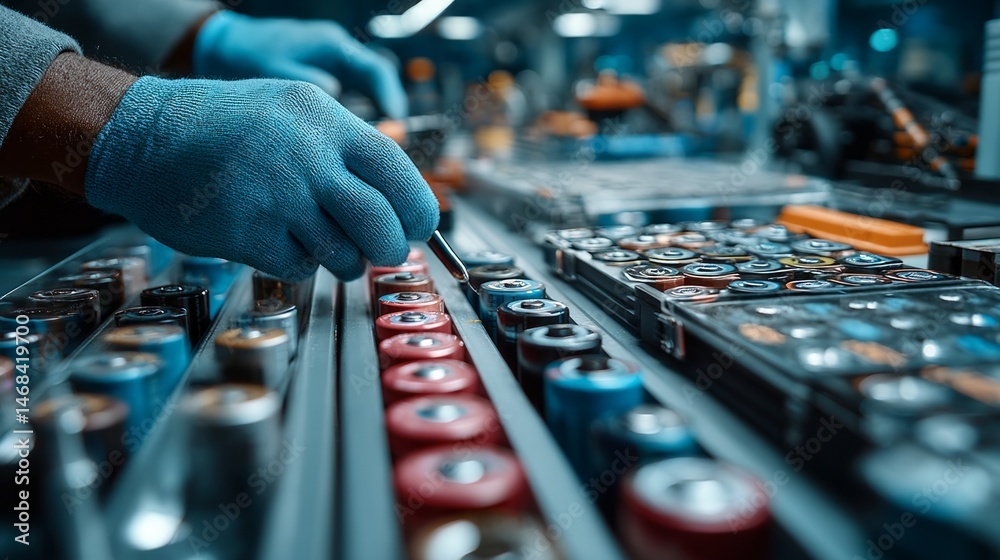 battery replacement maintenance. Precision Handling of Battery Cells in ...