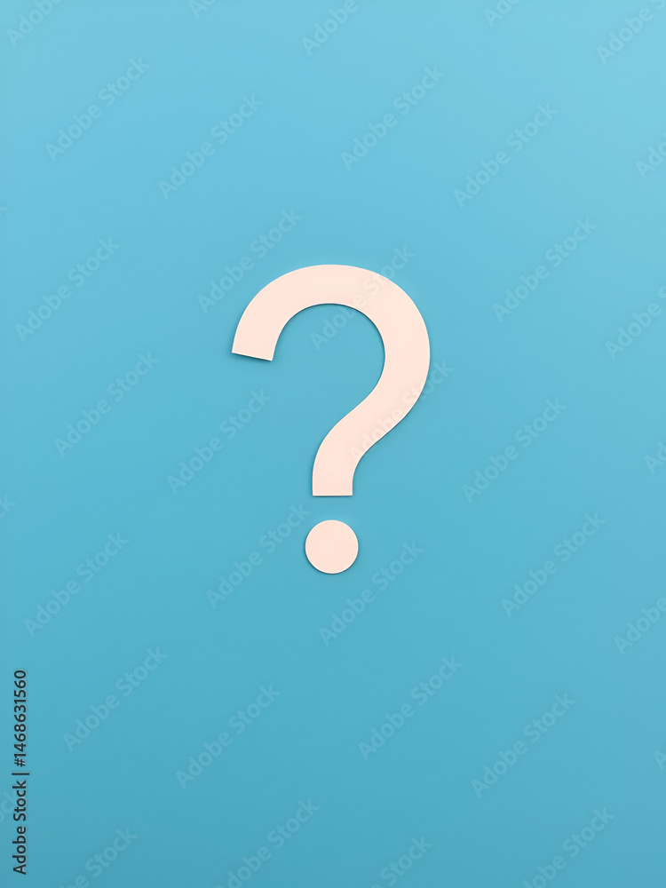 Question Mark Symbol For Faq Information Problem And Solution Concepts Quiz Test Survey