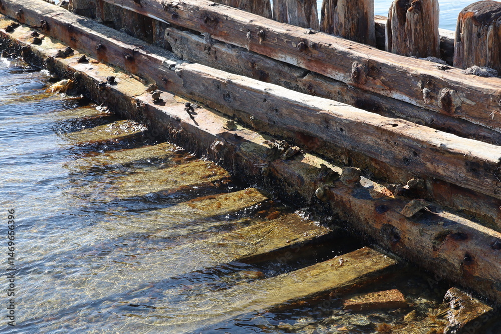 wood, wooden, stairs, steps, bridge, path, staircase, stone, old, step ...