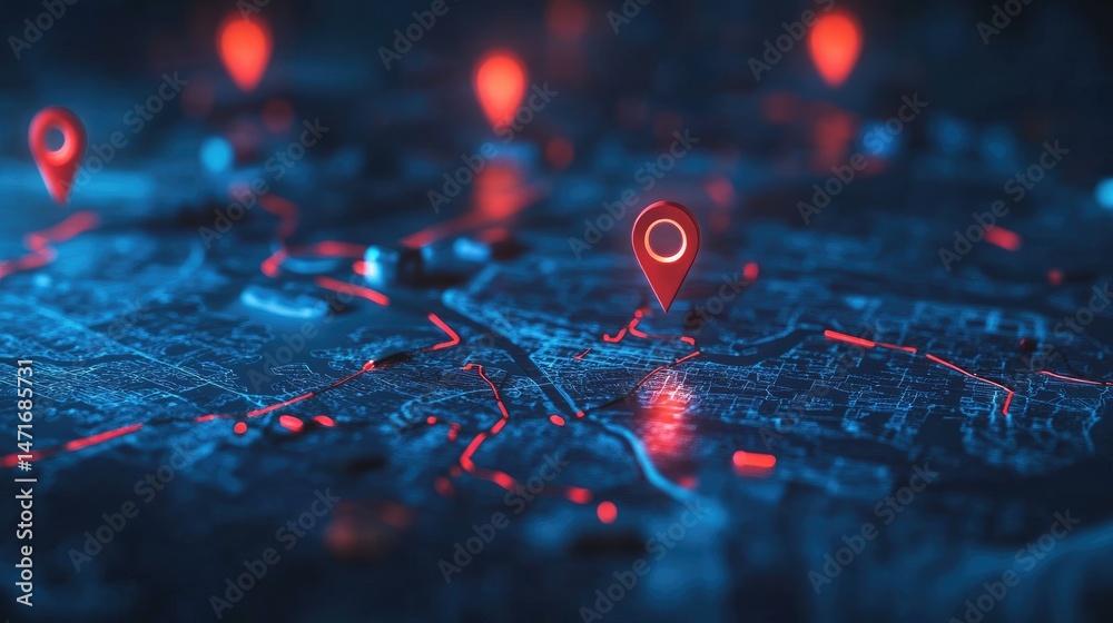 Traffic simulation software showing vehicle location updates on smart ...