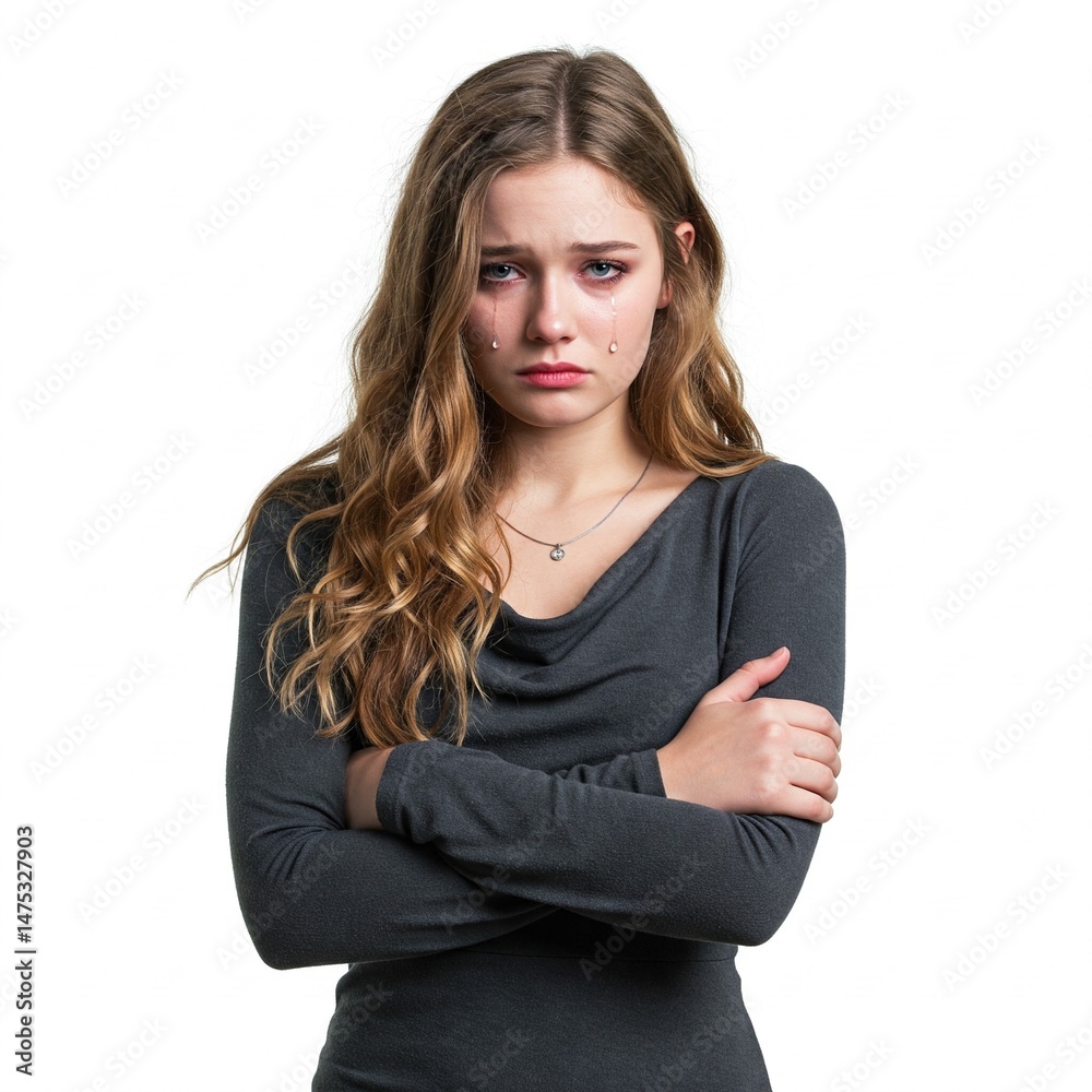 Crying Woman: Sadness, Empathy & Emotional Distress Stock Photo | Adobe ...