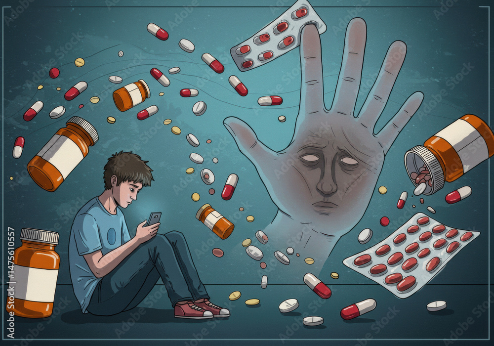 The Crushing Weight of Addiction: A Young Person's Struggle with ...