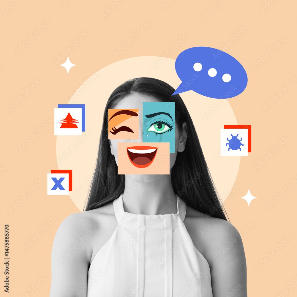 Foto de Stock Victim, technology, deepfake, fraud, identity, deception, artificial, technology ...