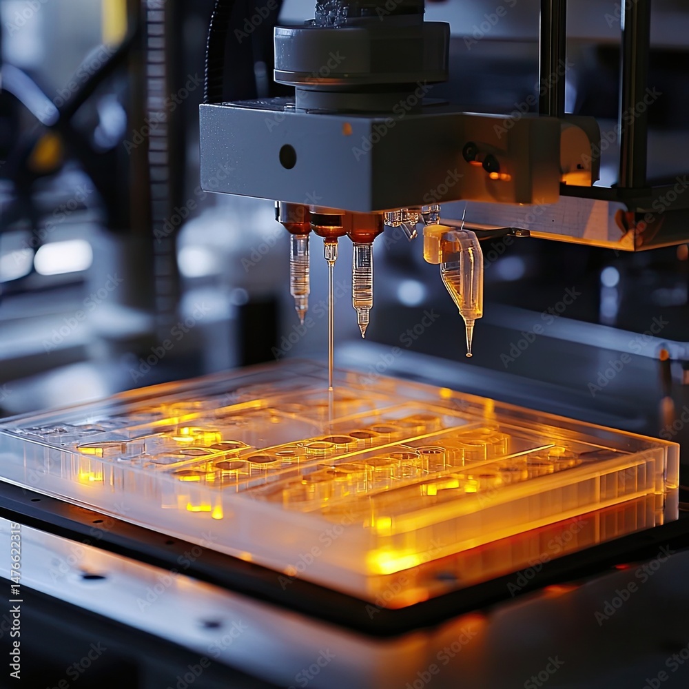 3D-printed microfluidics for lab research leveraging advanced 3D ...