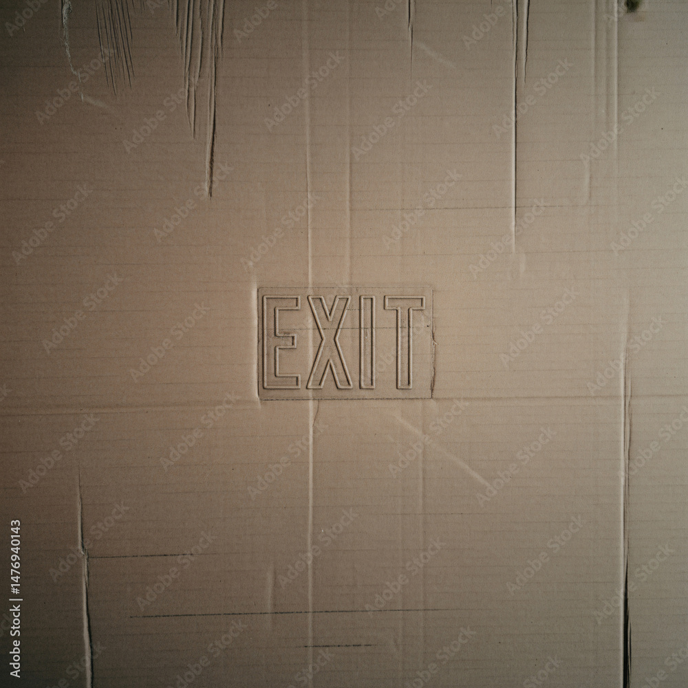 Background, backdrop, Close-up photo of distressed cardboard texture ...