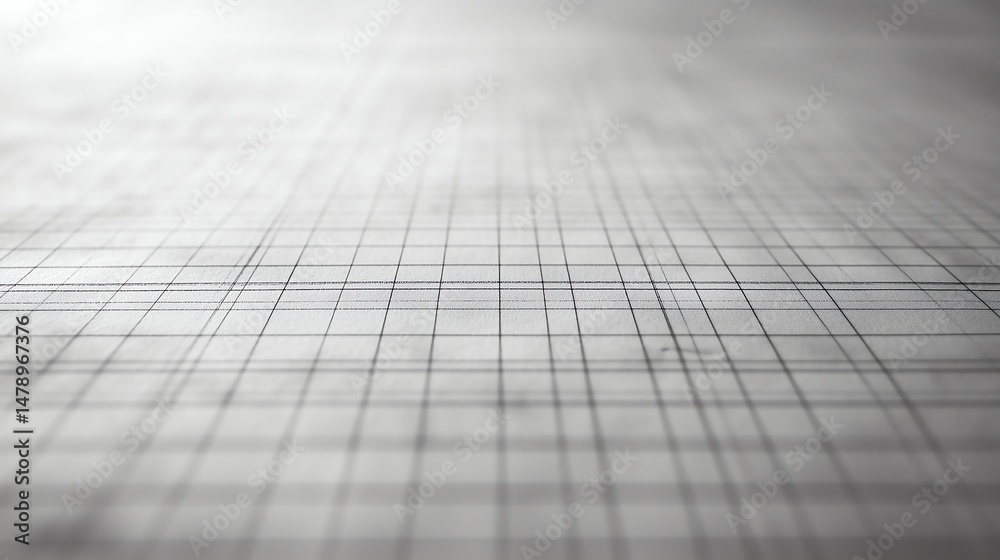 Architectural Graph Paper Background - Millimeter Grid Minimalist Style ...