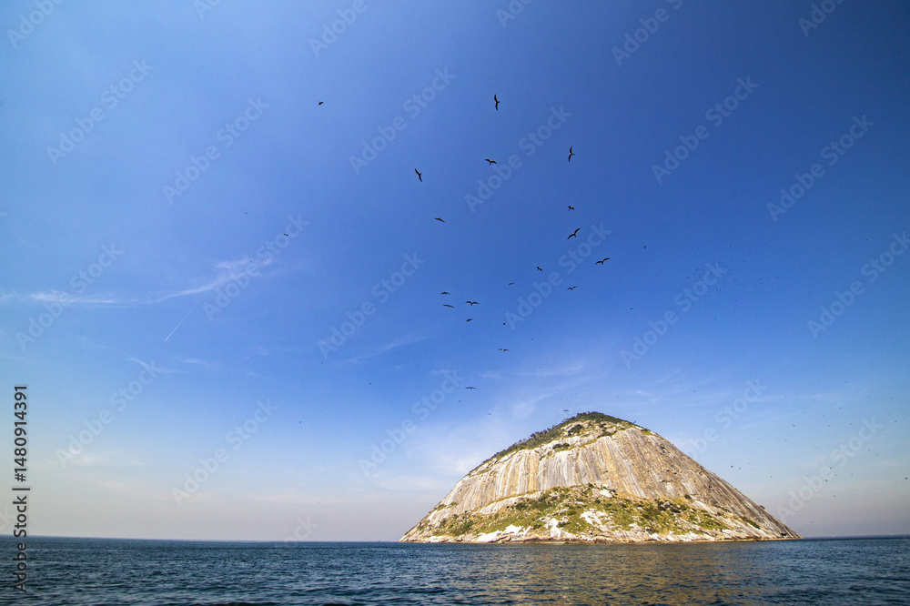 Стоковое фото «The snake island,which is also known as Ilha da Queimada ...