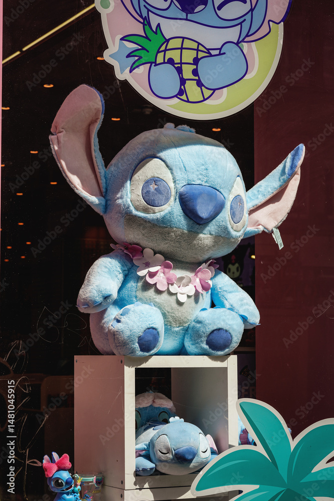 Walt Disney Store Shopfront, Storefront Signage, Sign, Lilo & Stitch ...