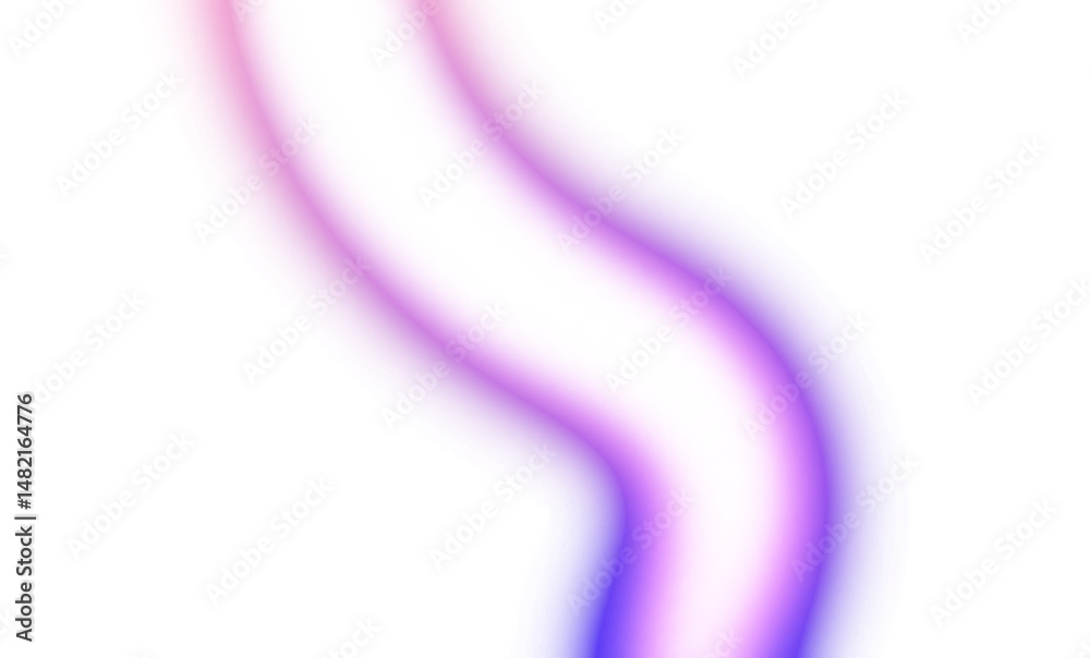 Transparent neon glowing lines color effect, special lens flare effect ...