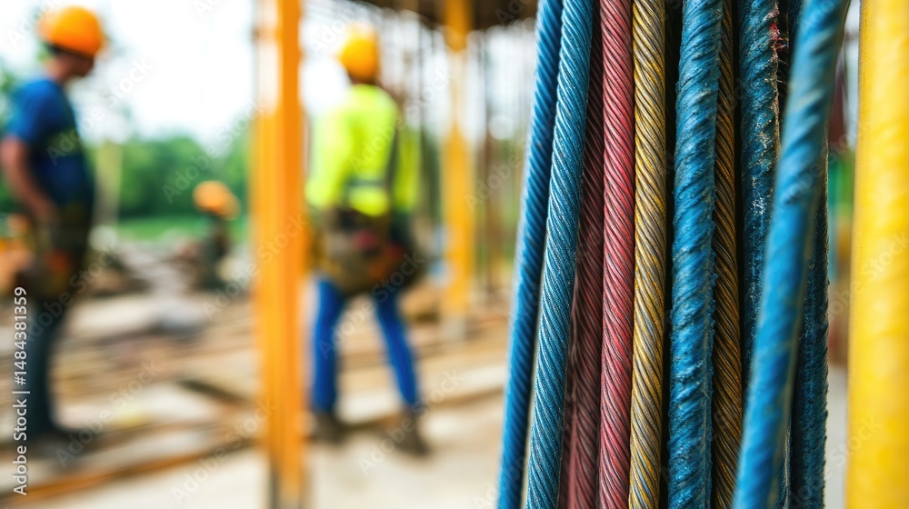 Reinforced concrete column design diagram next to rebar layout and ...