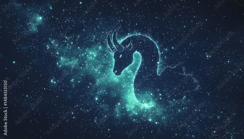 Explore the mystical world of Capricorn and its symbols in a unique ...