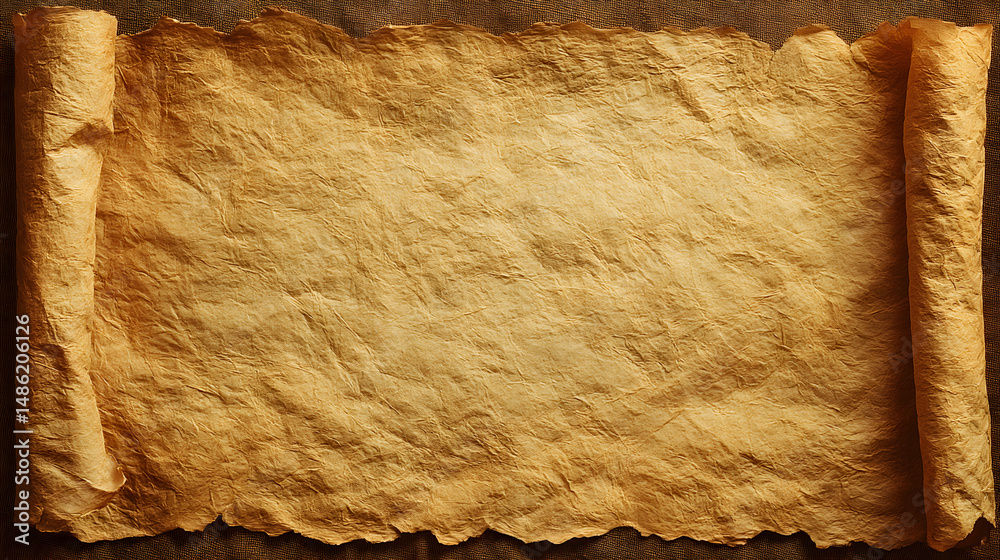 Golden parchment texture with ancient scroll effect Stock Photo | Adobe ...