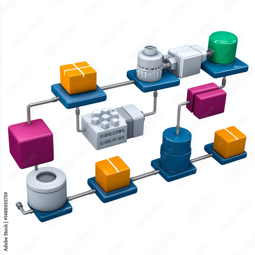 Value chain supply chain strategy. Logistics innovation. Manufacturing ...