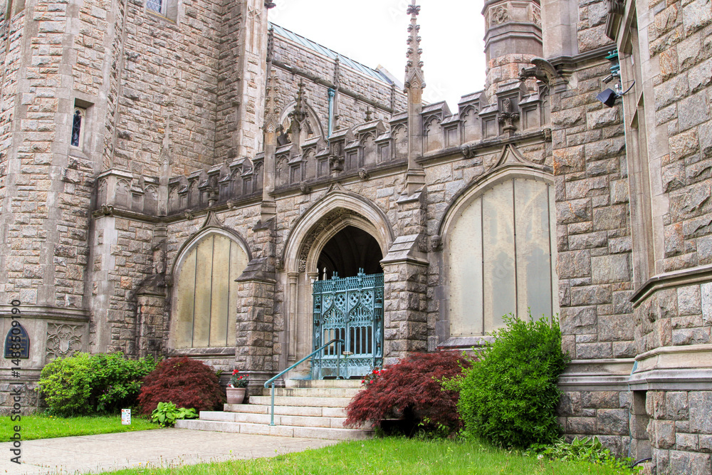 Gothic Revival architecture church that looks like a medieval castle ...