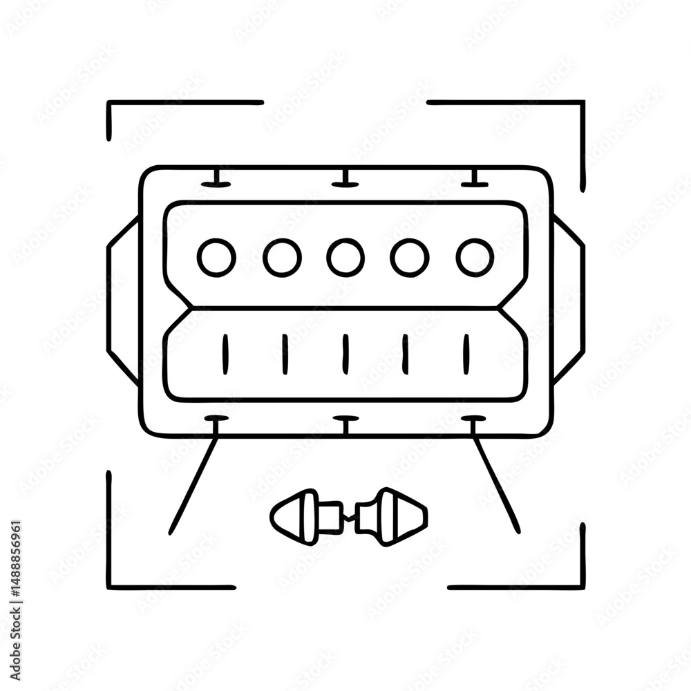 subnet mask icon icon, subnet mask icon vector illustration-simple ...