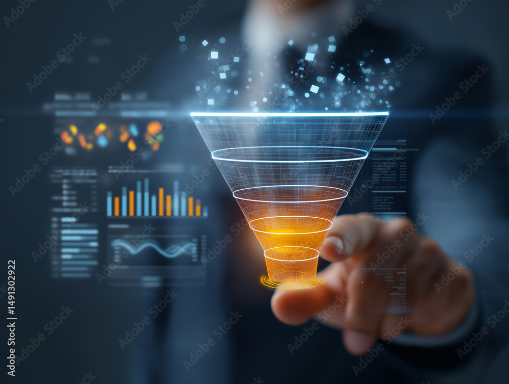 Marketing Data Funnel: Visualize Business Performance with Analytics ...