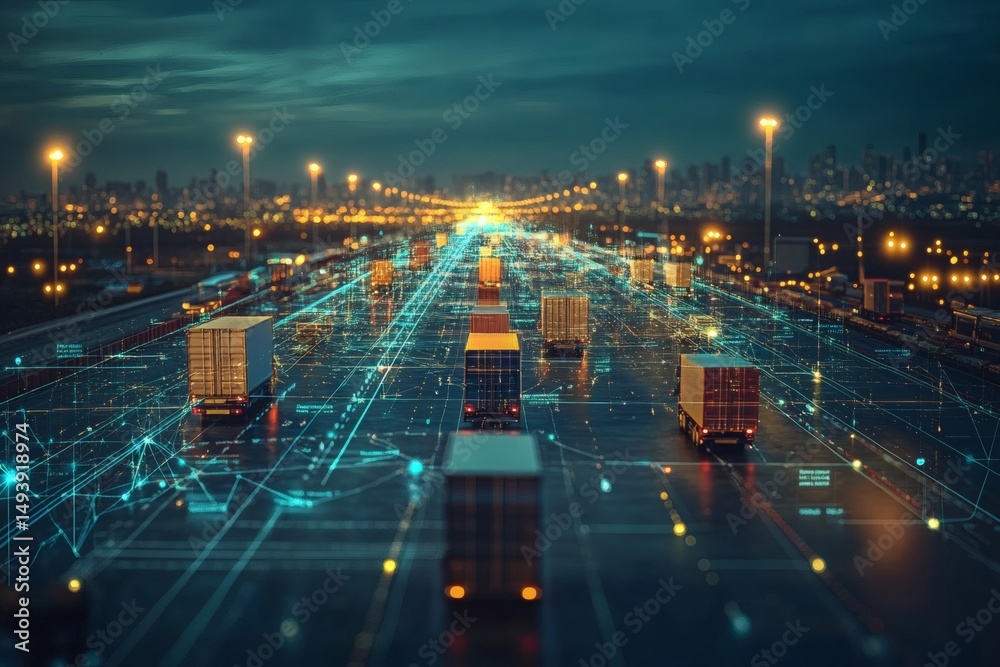Logistics management and transportation network tracking on digital ...