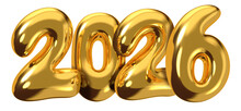 Numbers 2026 New Year Transparent Free Stock Photo - Public Domain Pictures