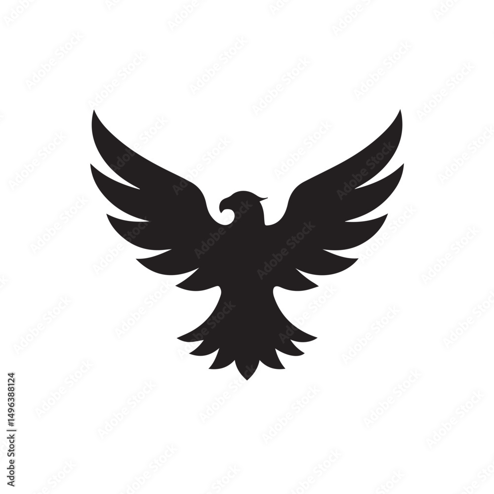 eagle logo vector Bold and clean eagle logo vector, with sharp lines ...