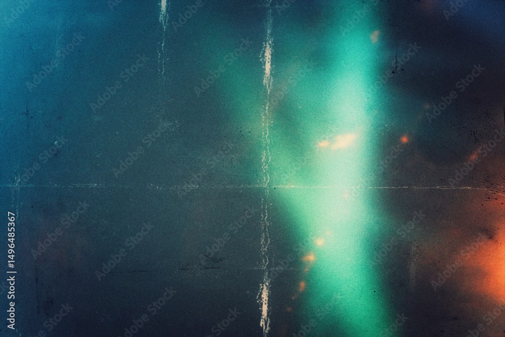 Grunge light leaks photo overlay effect distressed scratches noisy film ...