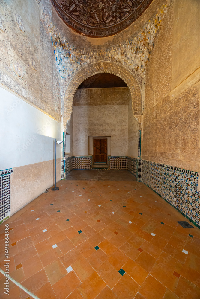 Exploring the Alhambra Palace, intricate moorish architecture and ...