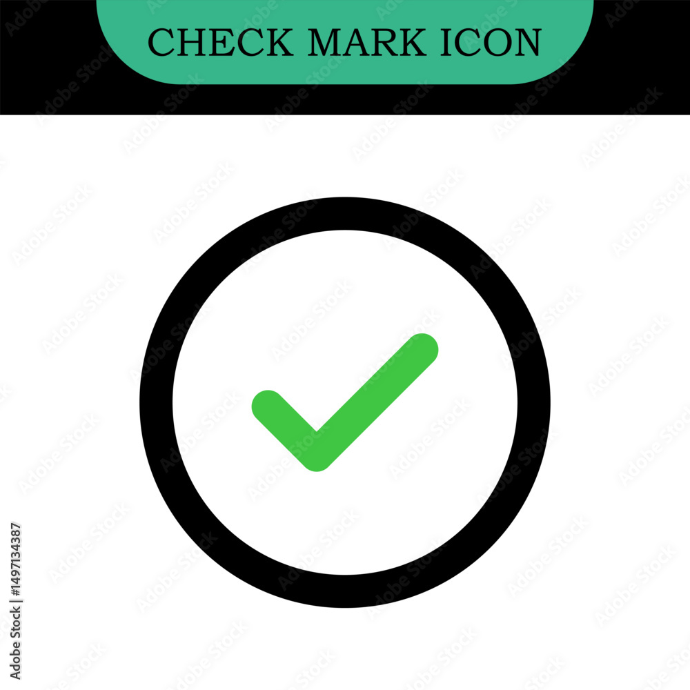Vektor Set of Green check marks, red cross signs, checkbox list vector ...