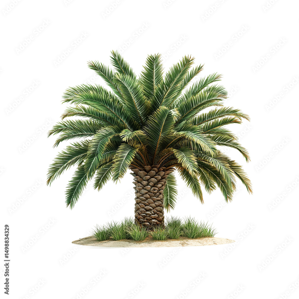 Cycas revoluta sago palm png Stock Photo | Adobe Stock