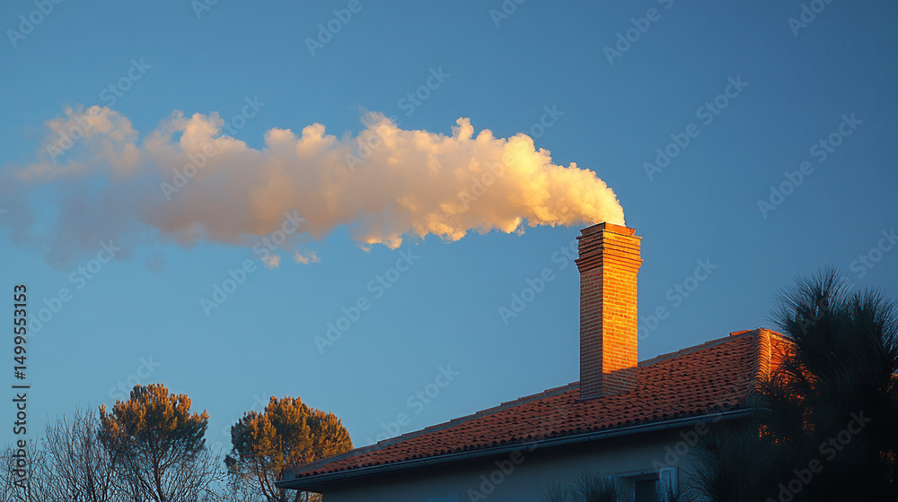 Papal conclave chimney emitting white smoke announcing new pope ...