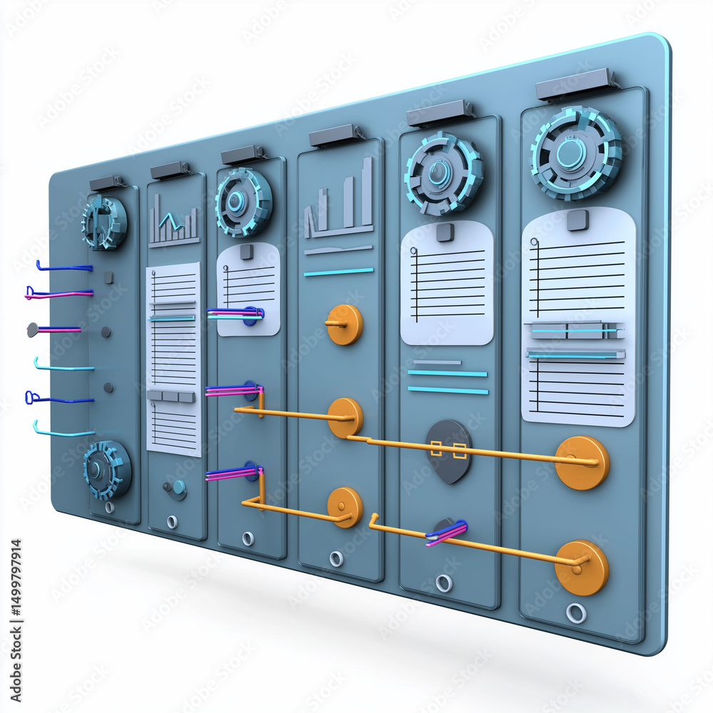 Agentic AI autonomous system. Intelligent agent. Decision making. AI ...