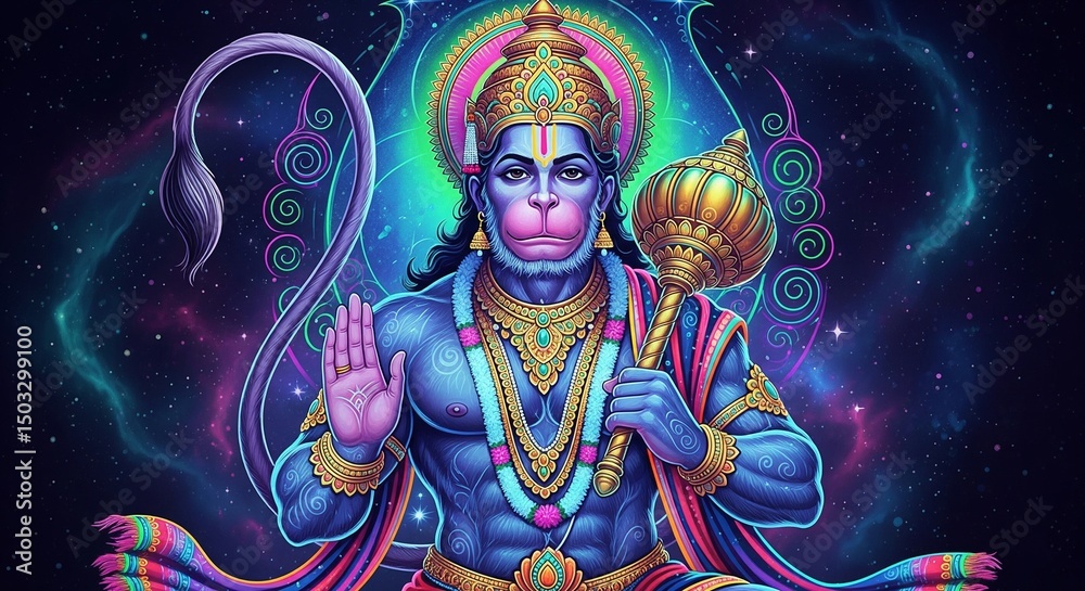 hanuman wallpaper hd 1080p animation 16:9 for laptop desktop | hanuman ...