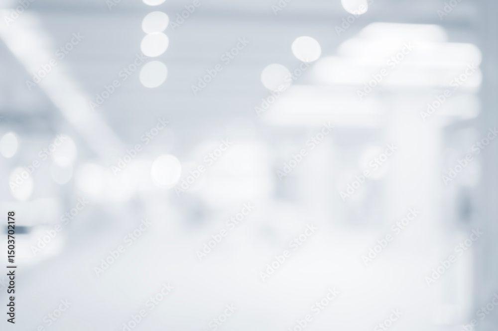 Abstract blur background from hospital and clinic interior, For create ...