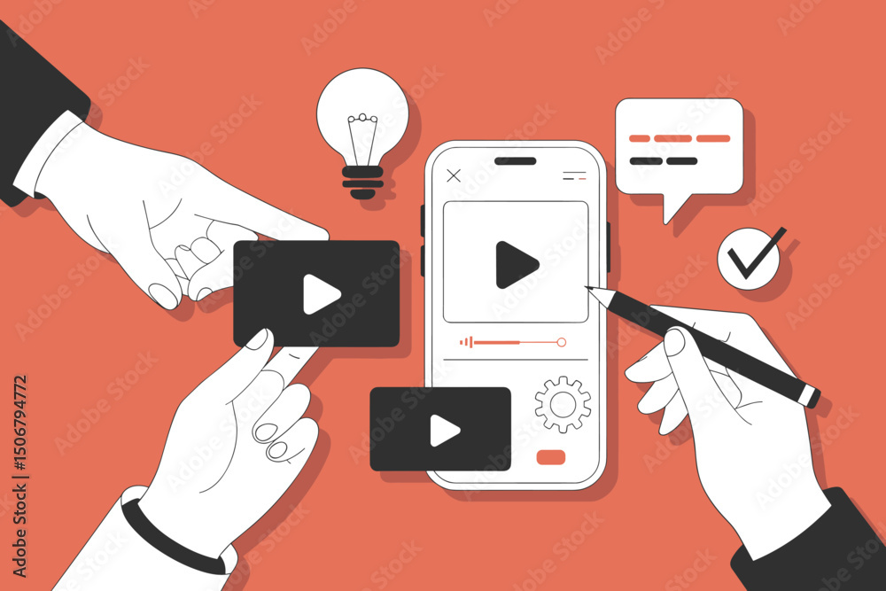 Vector de Stock clapping hands, applause, appreciation, emoji design ...