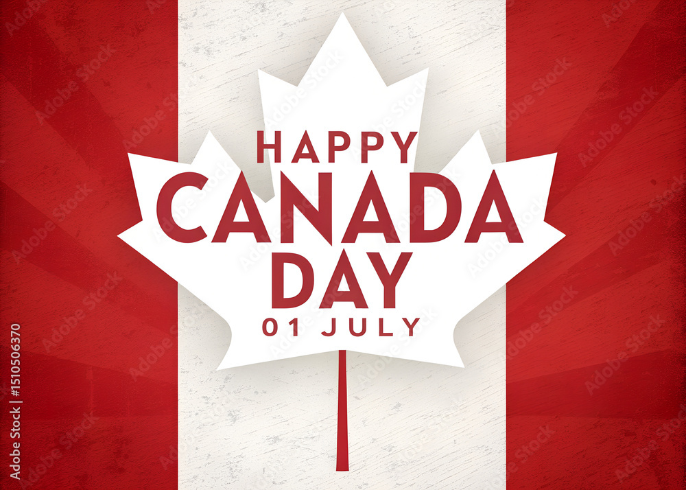 Happy Canada Day - July 1st Celebration Guide Stock Photo | Adobe Stock