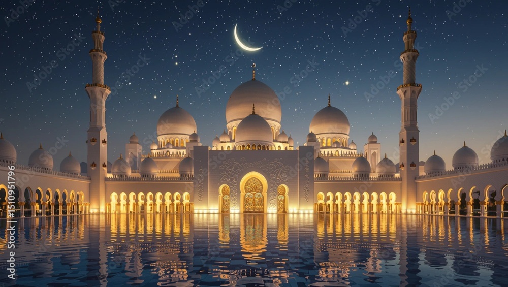 Foto de Stock Celebrate Eid ul Adha – the Holy Festival of Sacrifice in ...