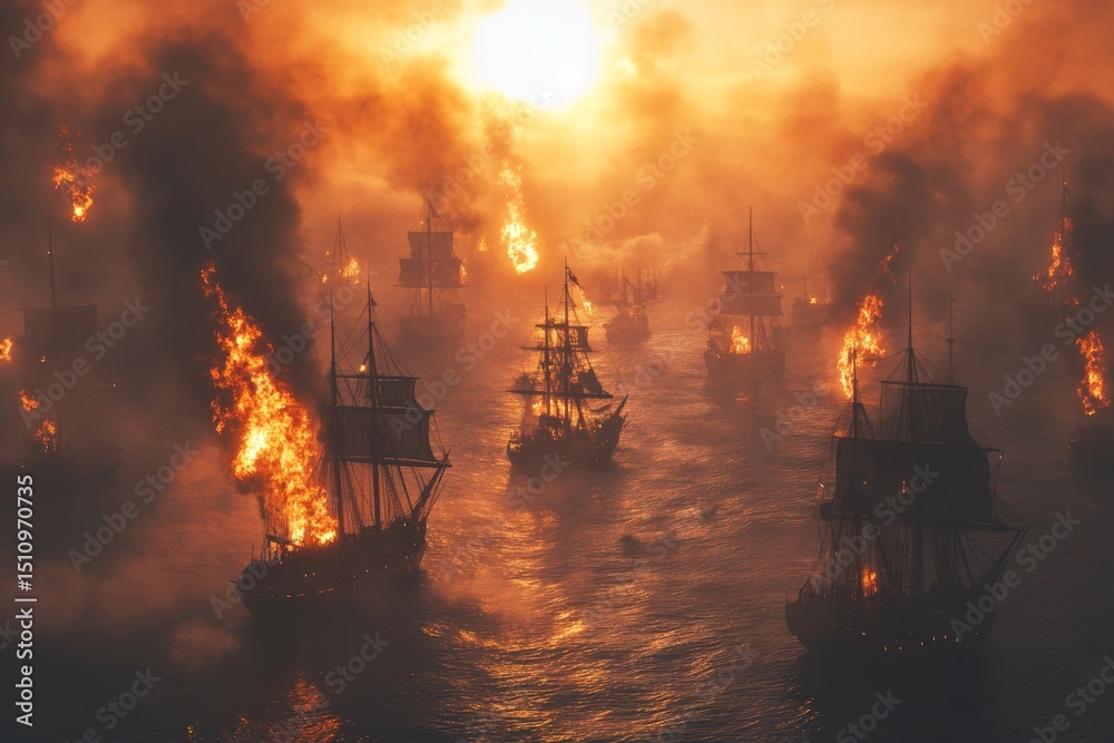 Stock-Illustration „Revisiting the Battle of Actium: An Immersive ...