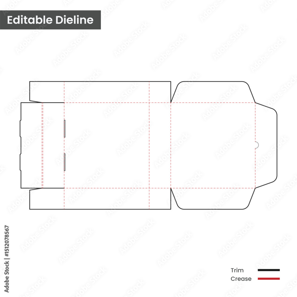 Printable Pizza Box Dieline, Pizza Box Dieline Template, pizza box ...