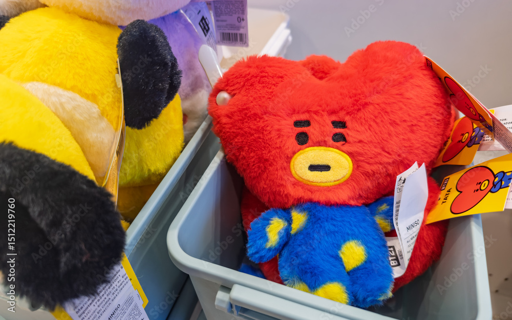 Zdjęcie Bez Tantiem Guayaquil Ecuador May 29 2025 Tata Bt21 Plush